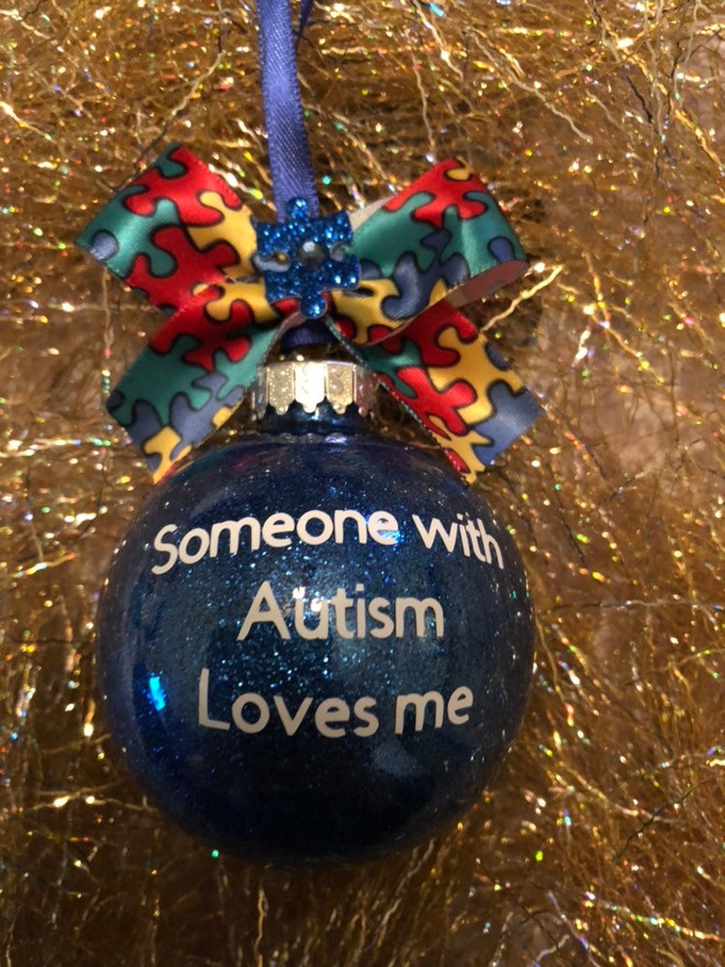Autism Awareness Ornament Christmas Ornament Awareness | Etsy