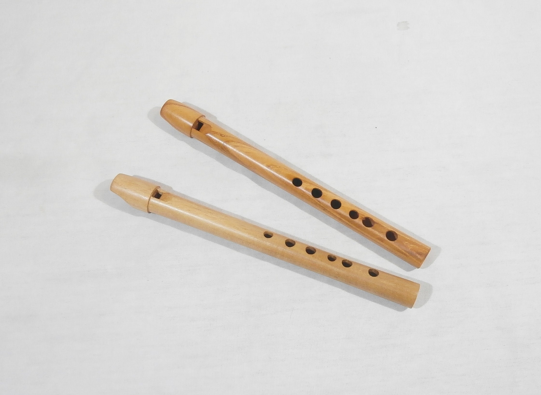 Wooden tin whistle 6 hole flute in high G | Etsy