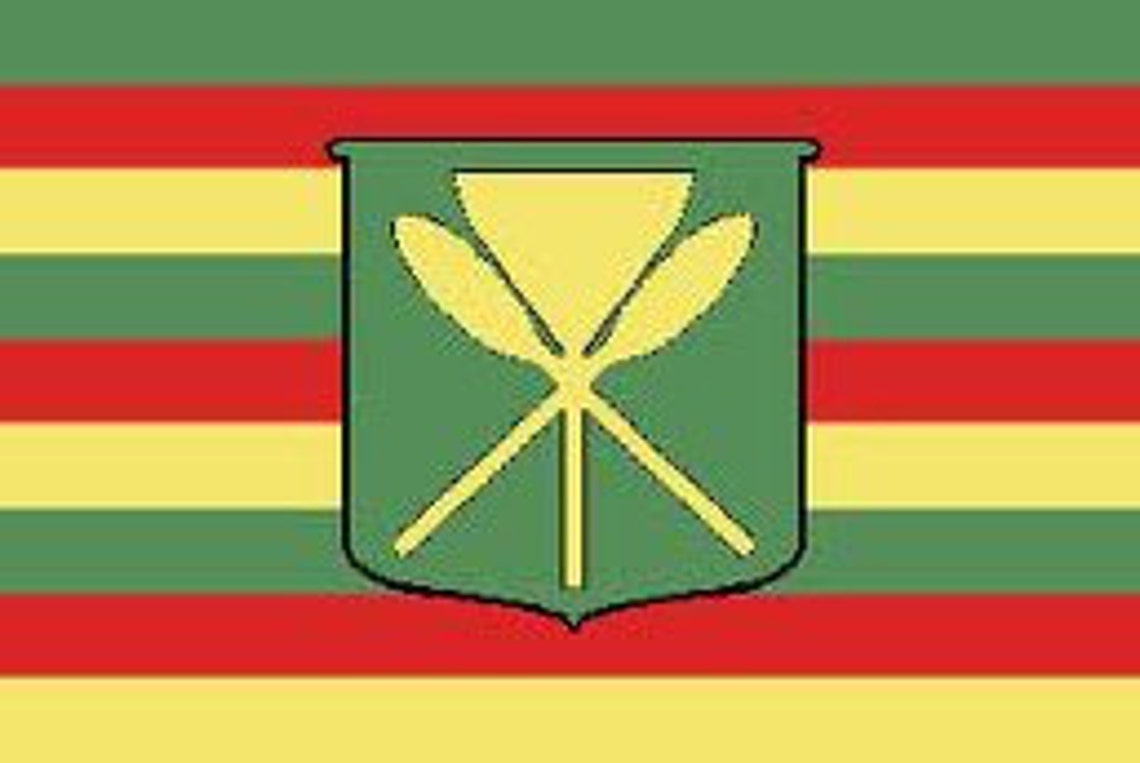 Large kanaka maoli flags | Etsy