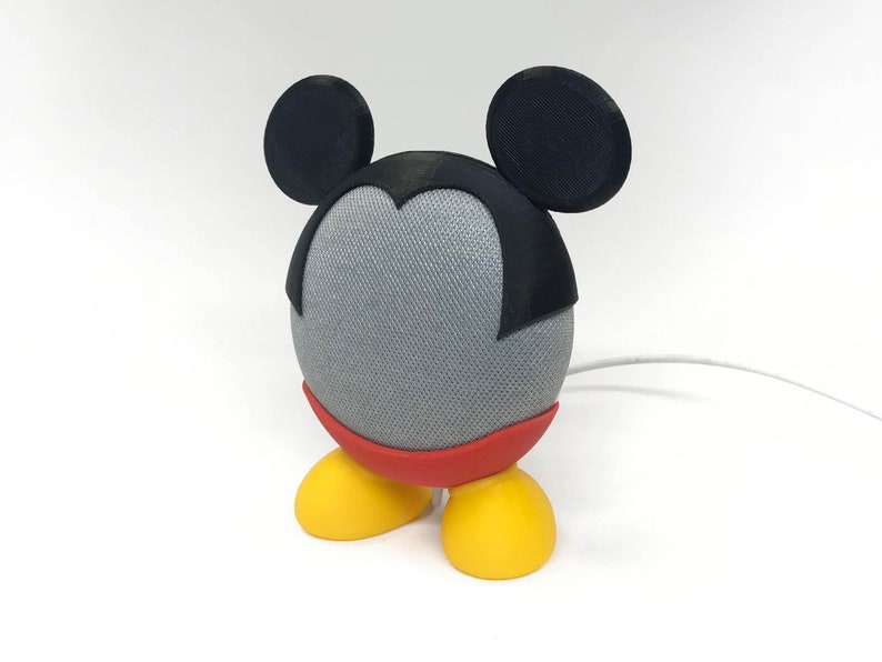 Google Nest Mini Mickey Mouse Inspired 3D Printed Disney | Etsy