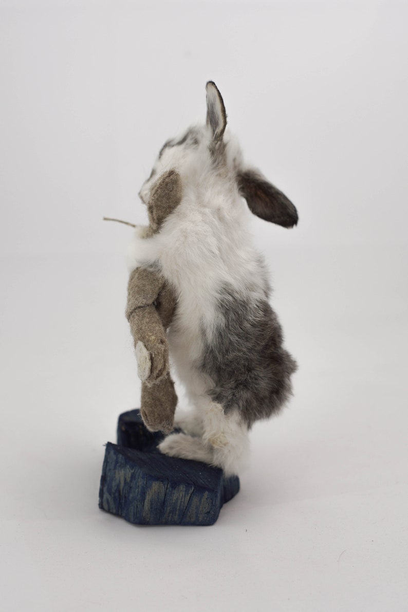 Most cute taxidermy bunny Real animal mounth rabbit | Etsy