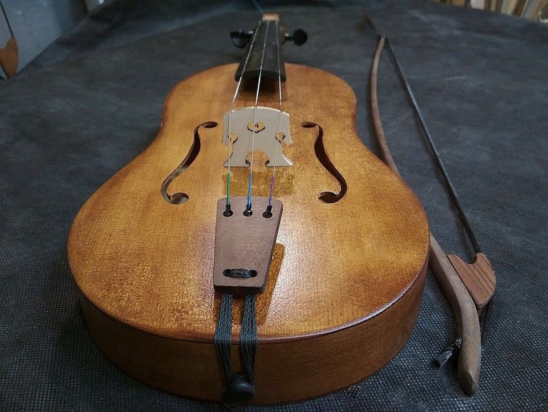 Medieval violin / Folk fiddle / Vielle | Etsy