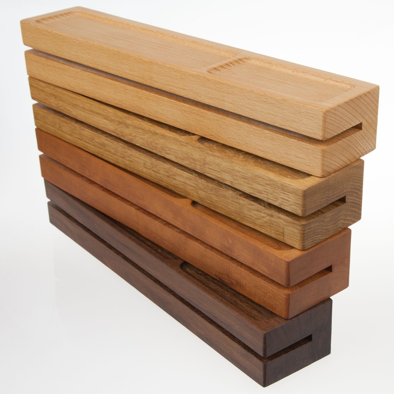 Schlüsselbrett aus Holz mit Mulde Eiche | Etsy