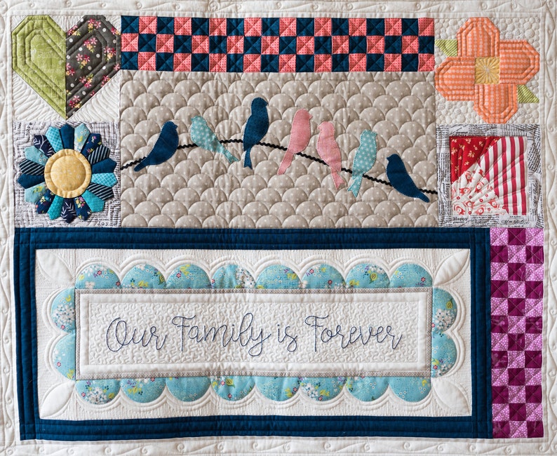 Heirloom Quilt Pattern Our Family | Etsy