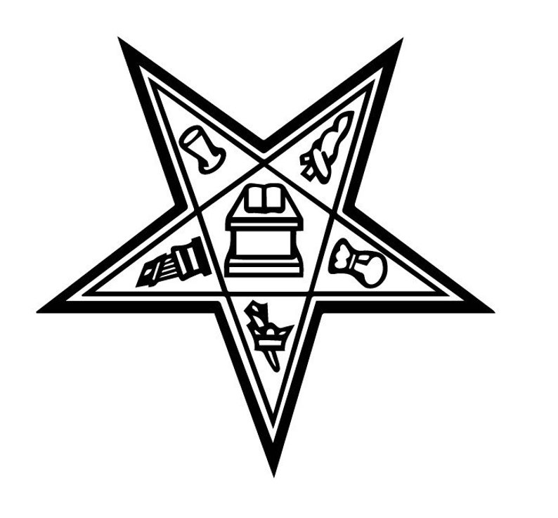 OES order of the eastern starcut File Silhouette Cricut | Etsy