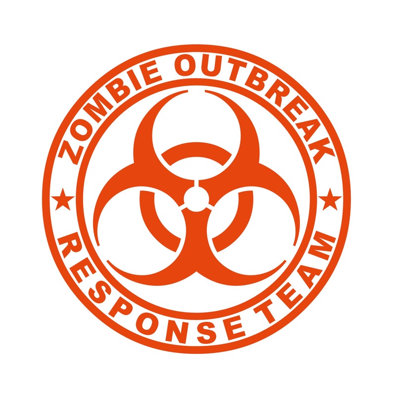 Zombie Outbreak Response Team Vinyl Decal Multiple Sizes and | Etsy