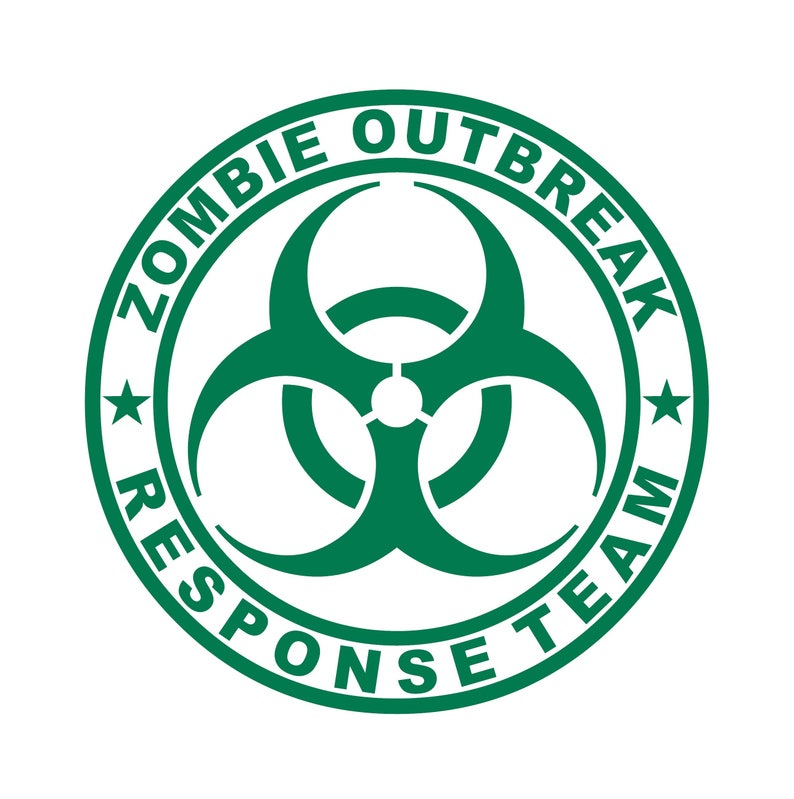 Zombie Outbreak Response Team Vinyl Decal Multiple Sizes and | Etsy