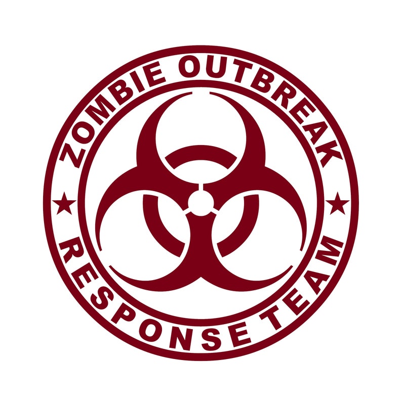 Zombie Outbreak Response Team Vinyl Decal Multiple Sizes and | Etsy