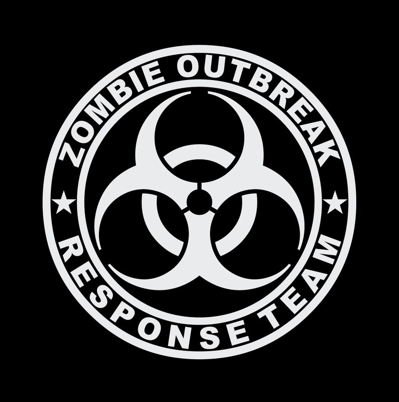 Zombie Outbreak Response Team Vinyl Decal Multiple Sizes and | Etsy