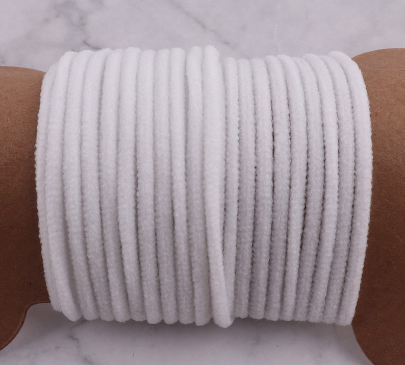 Round Elastic Cord 2.5mm Elastic cord Stretch Drawstring | Etsy