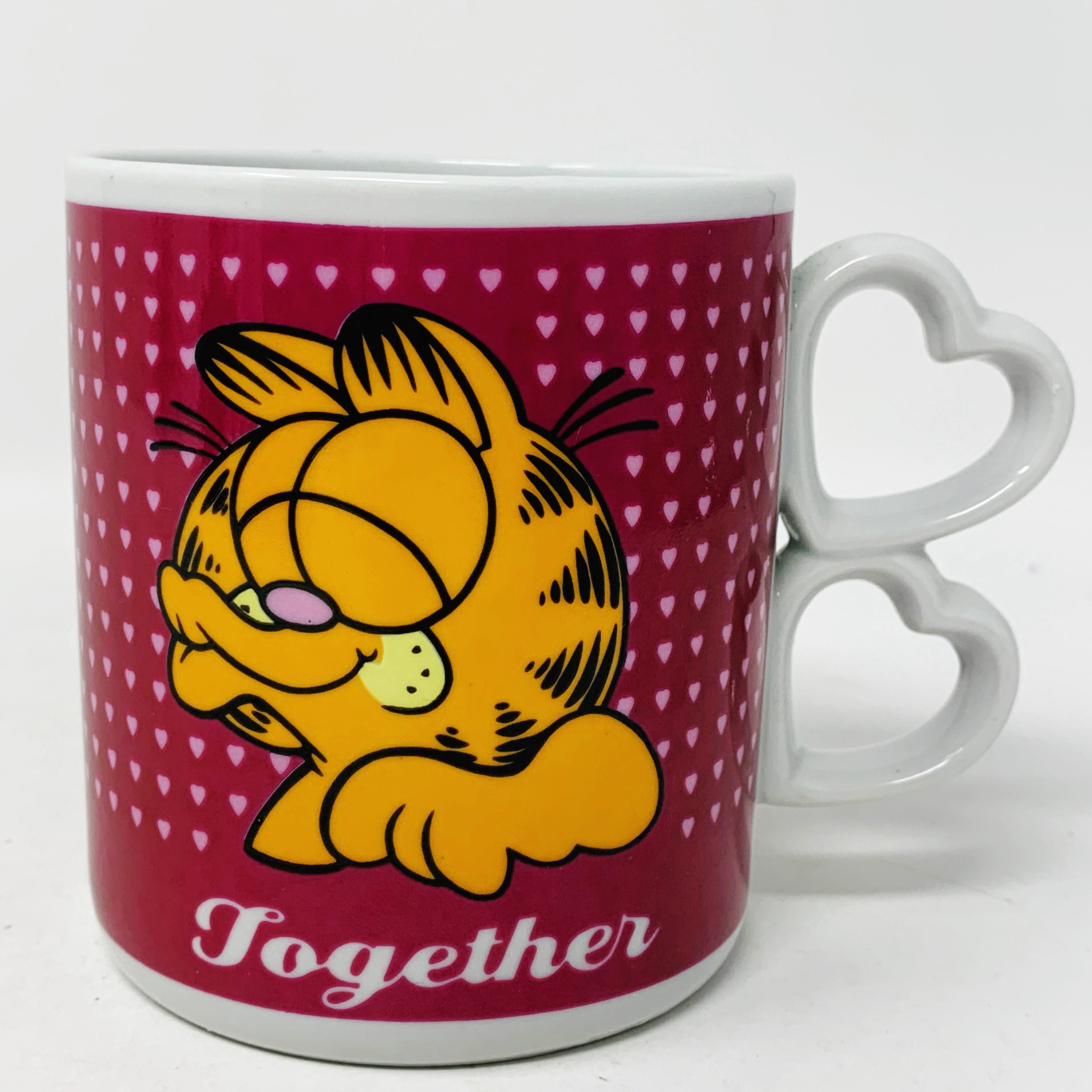 Garfield Mug Garfield Together Mug Garfield Love Mug | Etsy