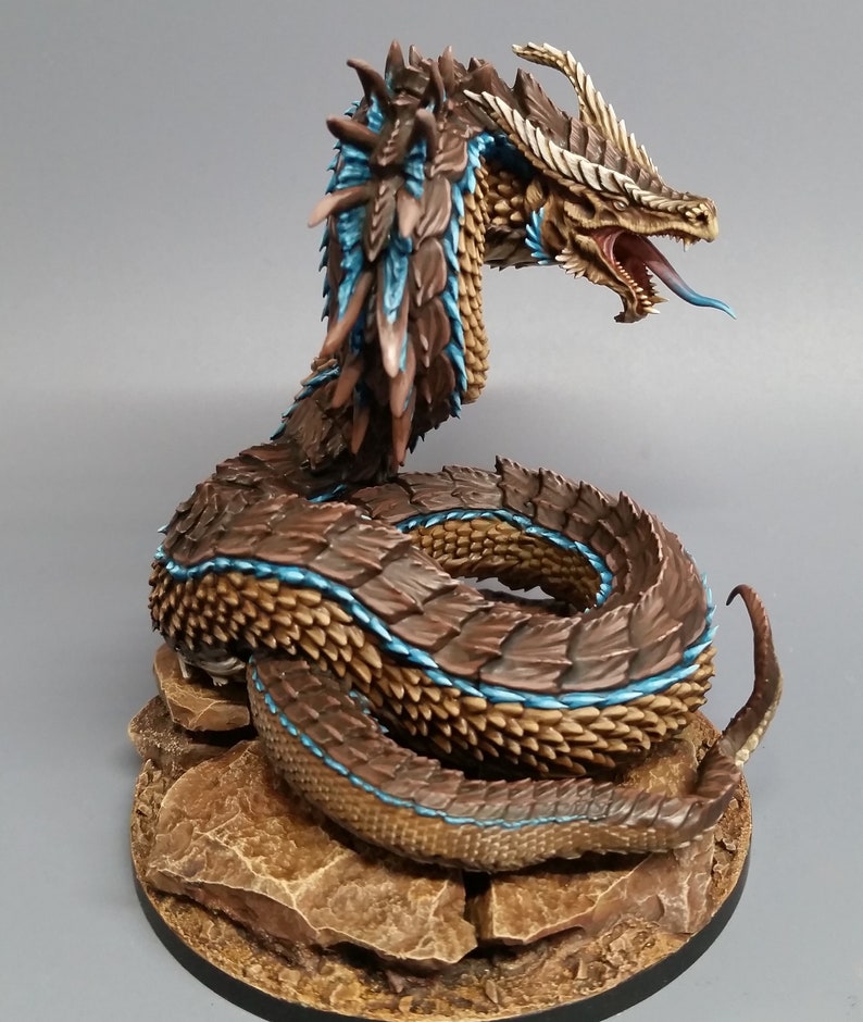 THE WYRM Dragon for Dungeons and Dragons Pathfinder and | Etsy