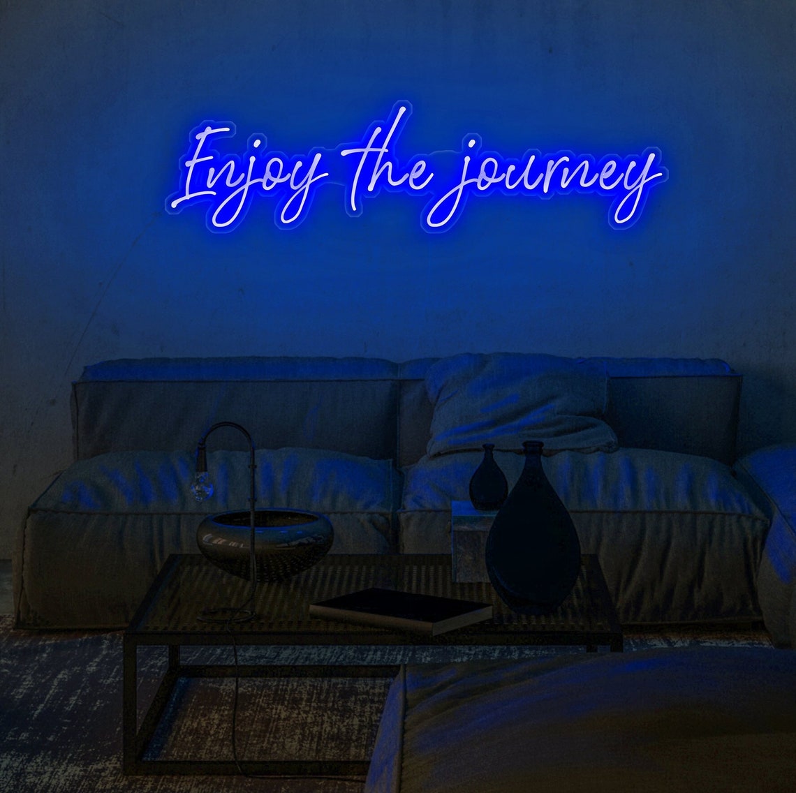 Enjoy The Journey Neon Sign Led Light Custom Neon Sign | Etsy