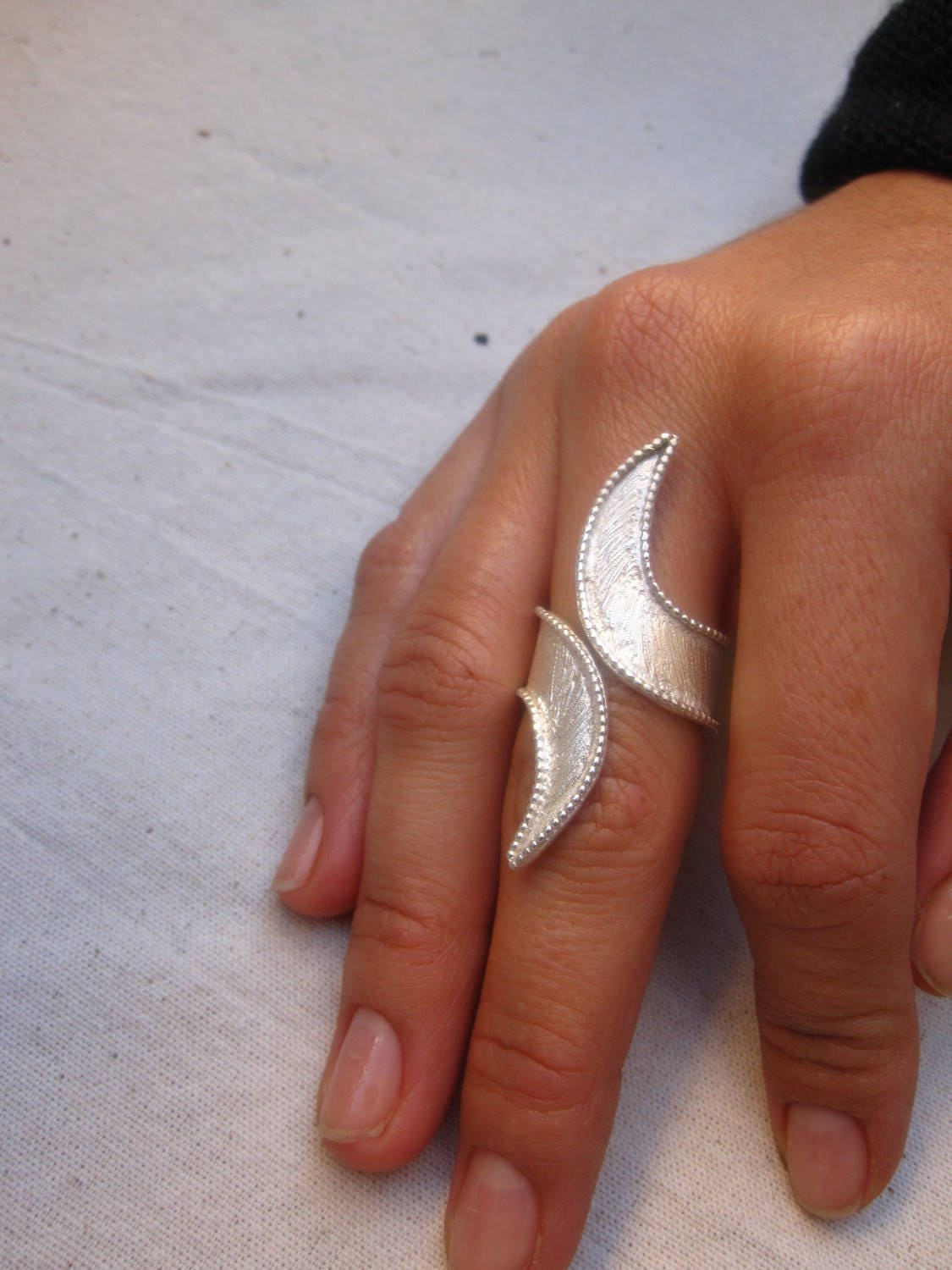 Gold Open Top Ring Open Ring Gold Statement Ring Gold | Etsy