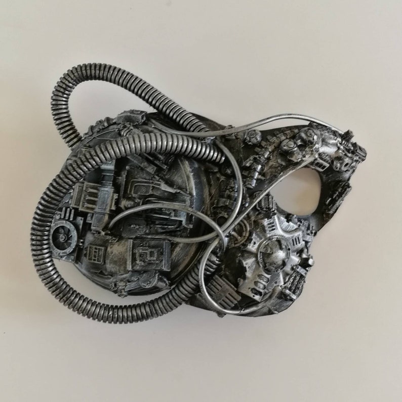 Star trek borg steampunk / techno cyborg mask covered ear | Etsy