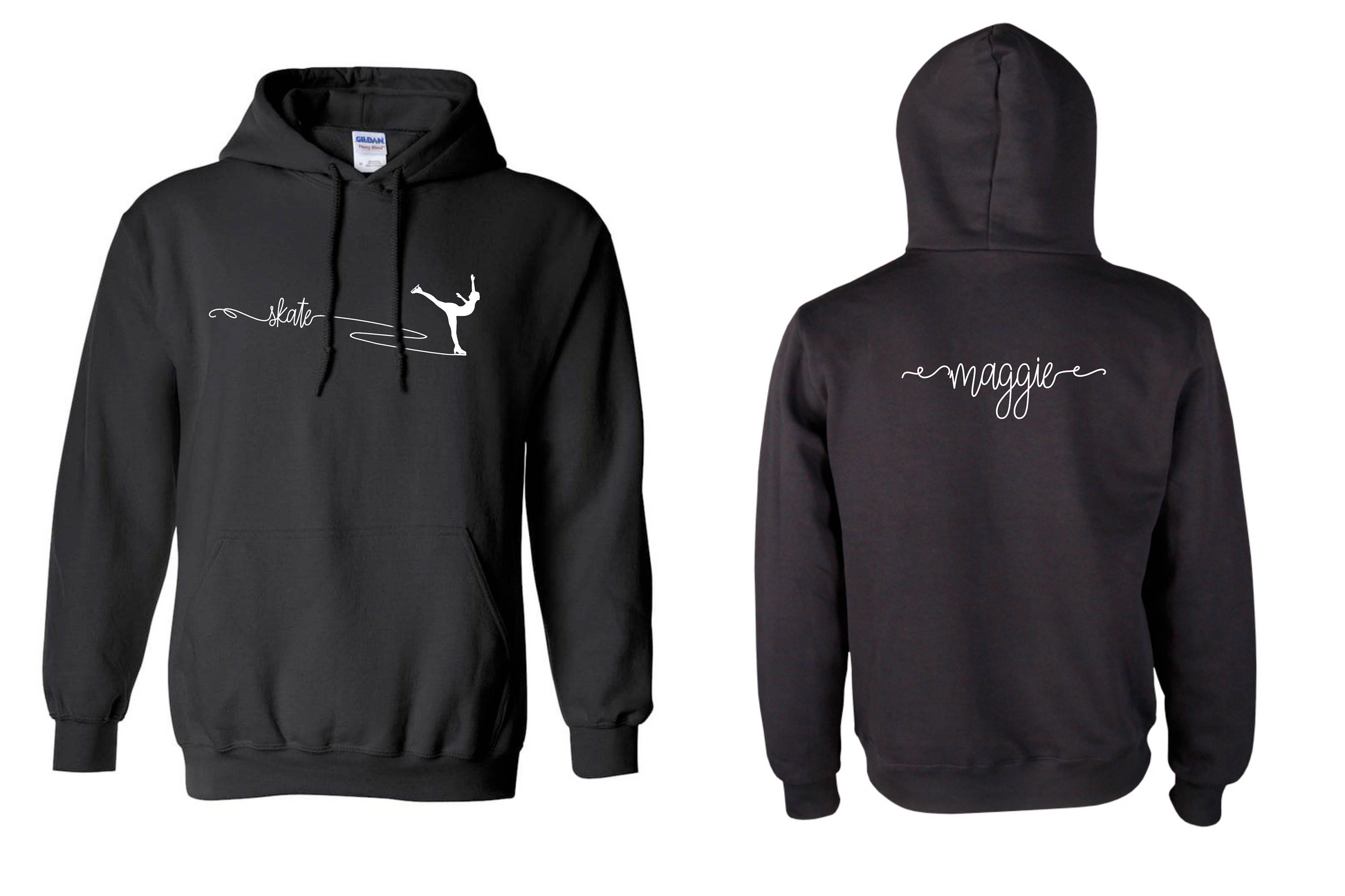 Figure Skating Hoodie ice skating hoodie figure skater ice | Etsy