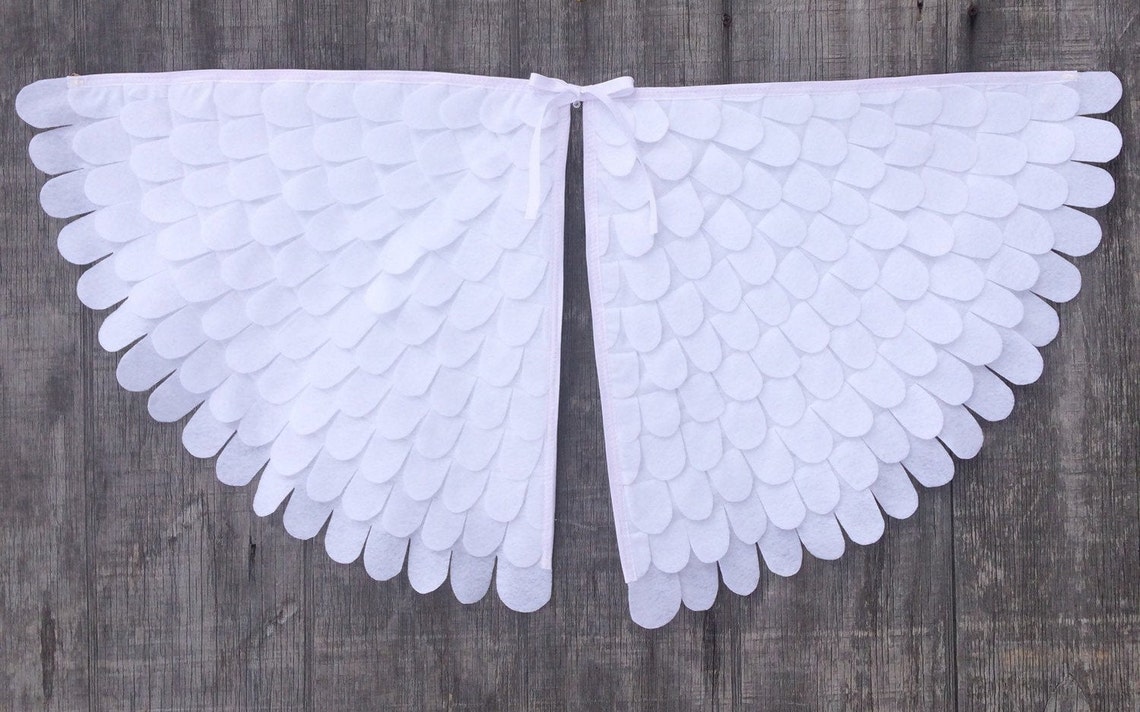Bird Wings / All white costume bird wings / Handmade / Seagull | Etsy