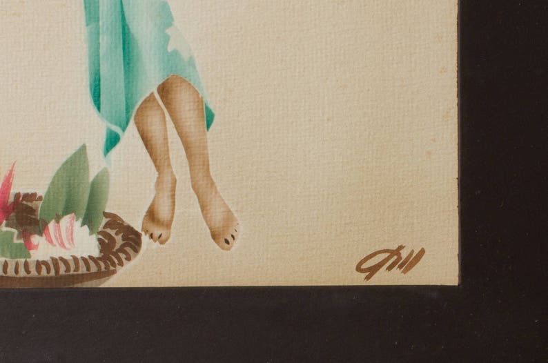 Vintage Rare Original Listed Artist Eric Gill Collectible | Etsy