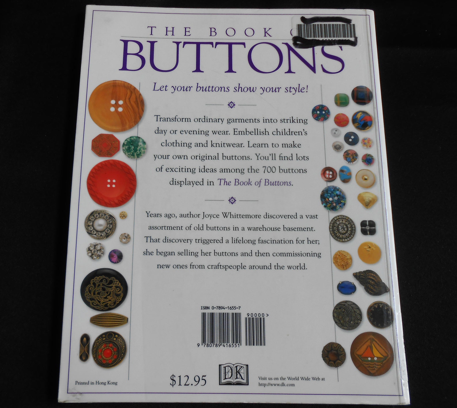 The Book Of Buttons By Joyce Whittemore Reference Book Button Etsy the-book-of-buttons-by-joyce-whittemore-reference-book-button-etsy