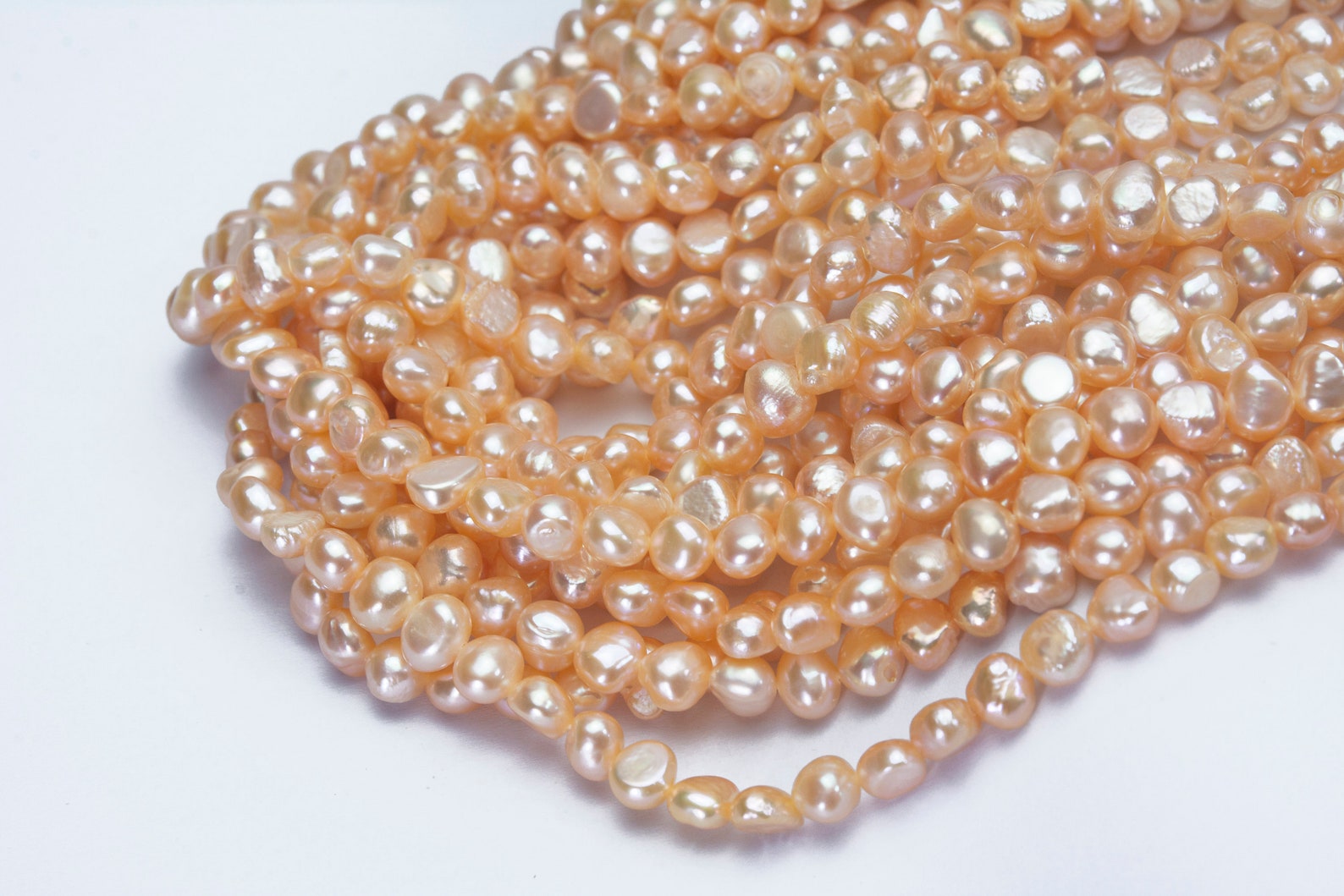 Freshwater pearl nugget beads cultured pearls small beads | Etsy