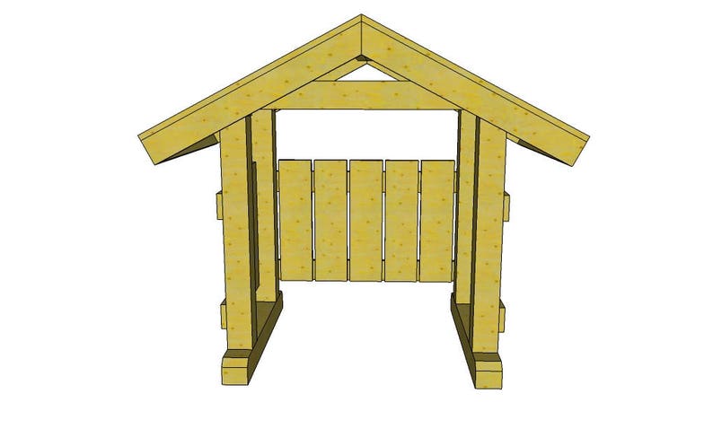 OUTDOOR NATIVITY STABLE Plans | Etsy