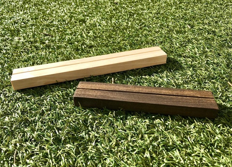 Wooden stands for acrylic wooden stands sign holders table | Etsy