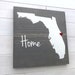 Florida Home Sign Florida map Florida Sign Custom Sign | Etsy